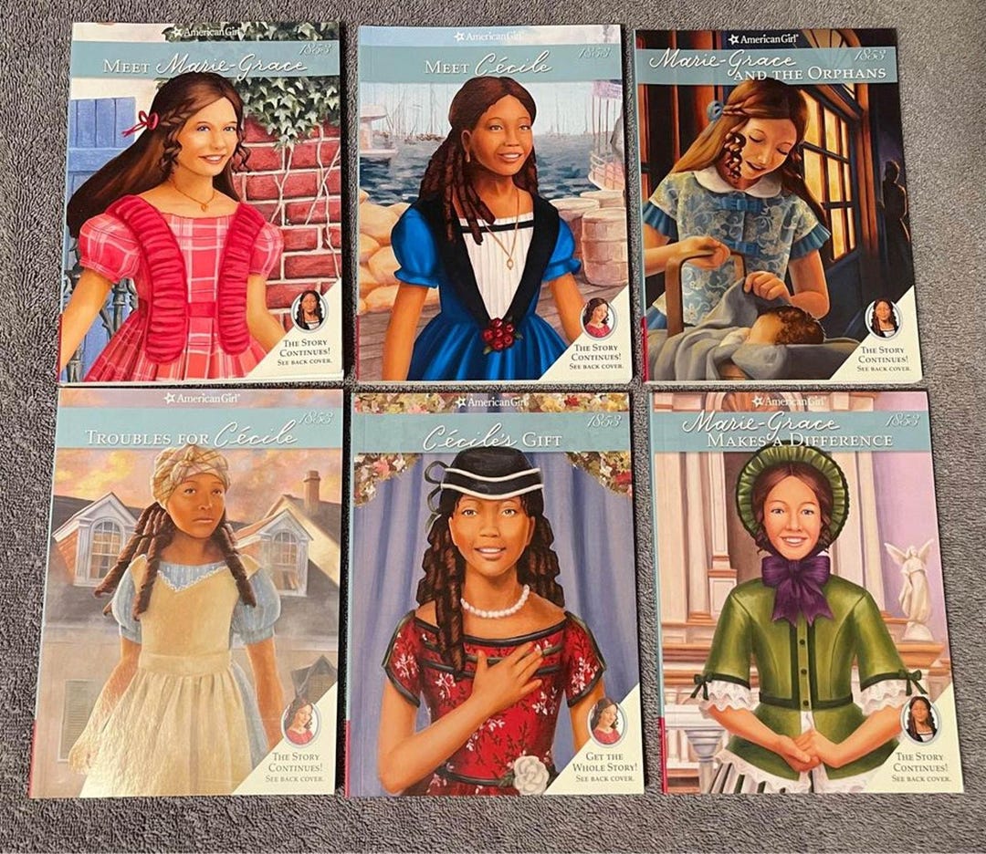 Marie Grace & Cecile American Girl Book Set - Etsy