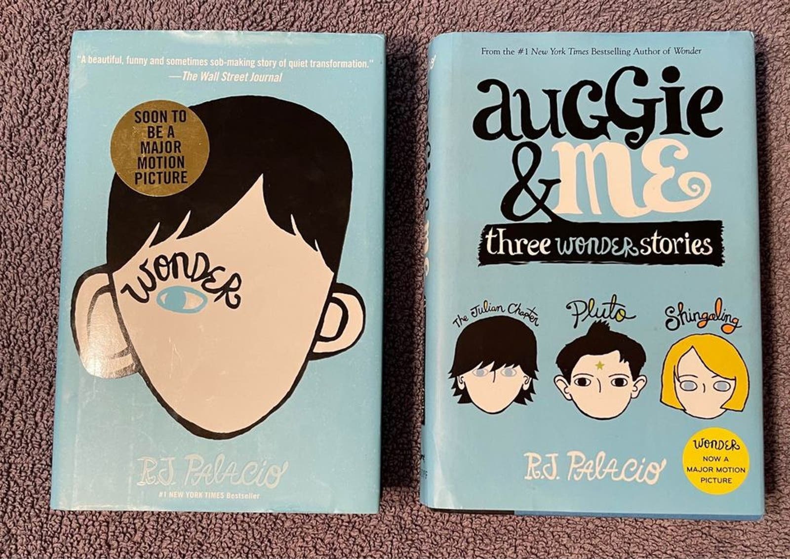 Three Wonder Stories WONDER Books RJ Palacio Auggie Me Free Shipping - Etsy
