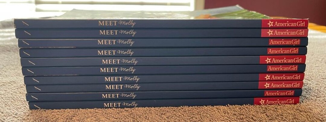 American Girl Meet MOLLY Classroom Pack 10 Books - Etsy