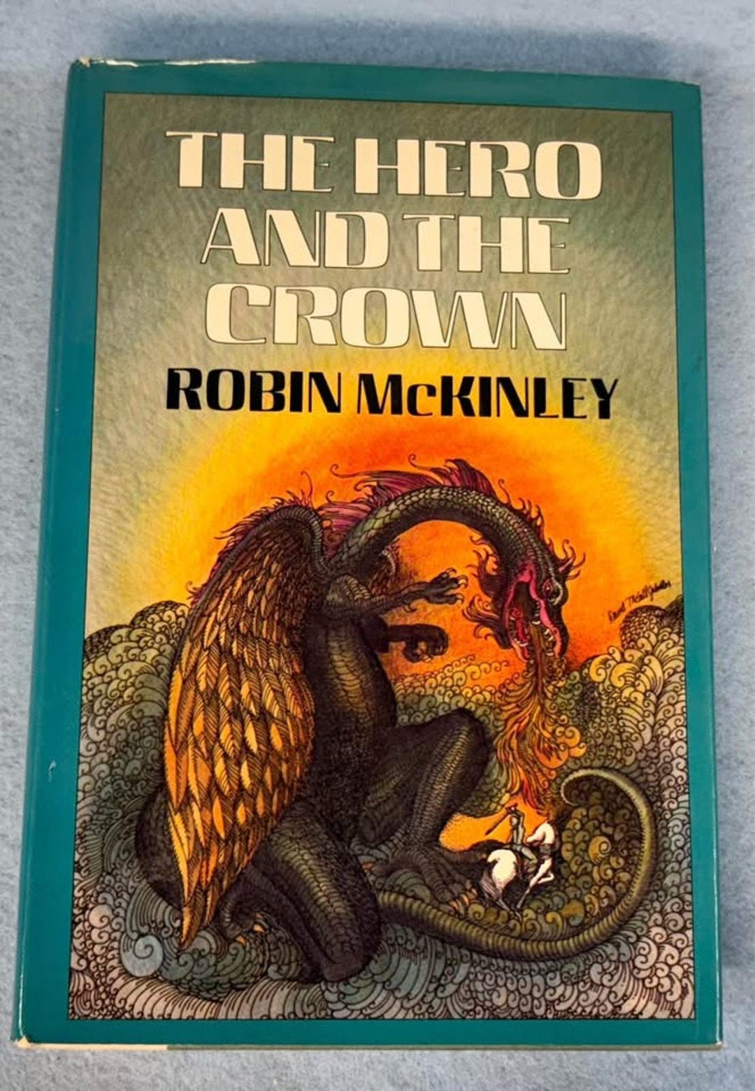 The Hero and the Crown Robin Mckinley Fantasy Hardcover - Etsy