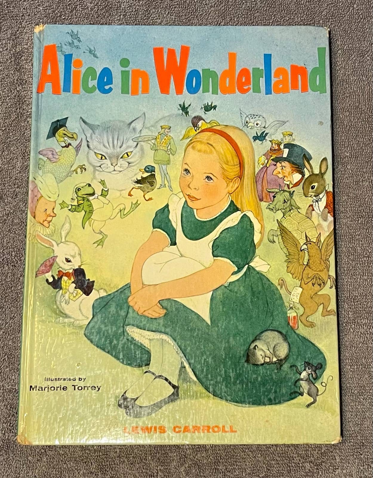 Dandelion Library Alice in Wonderland Book 1955 - Etsy