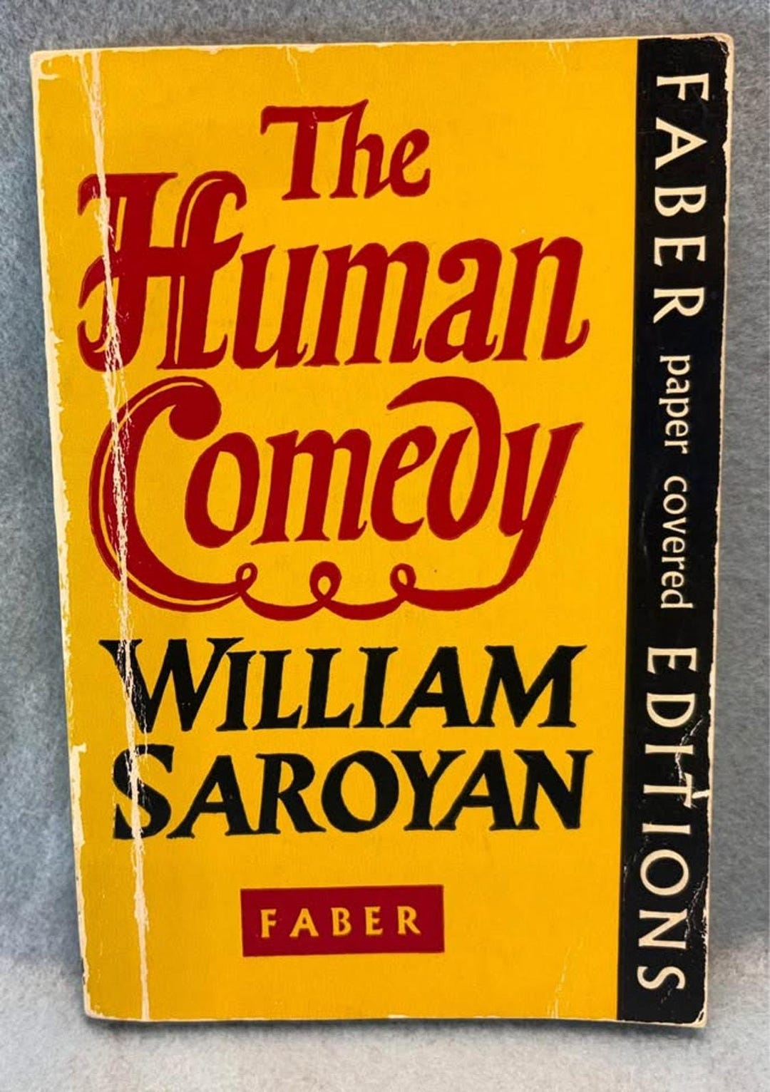 The Human Comedy William Saroyan Faber Paperback - Etsy