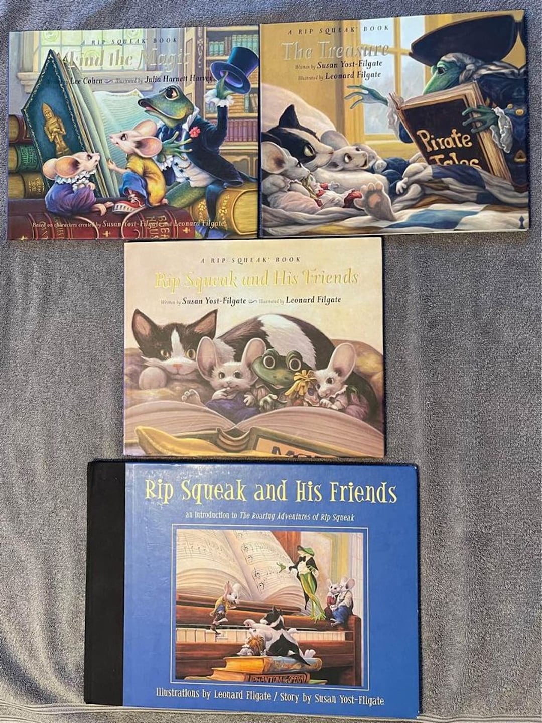 RIP SQUEAK Childrens Book Collection Hardcover Set of 4 With - Etsy