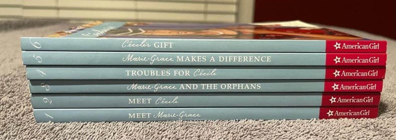 Marie Grace & Cecile American Girl Book Set - Etsy