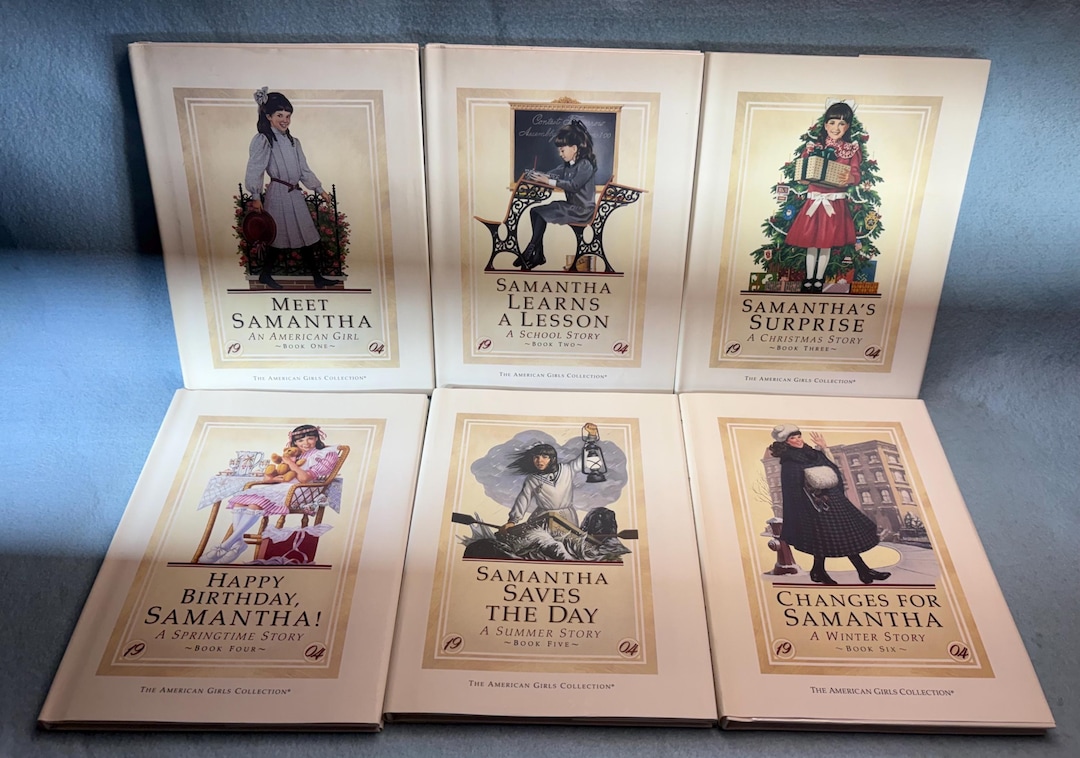 American Girl Samantha HARDCOVER Book Set Pleasant Company - Etsy