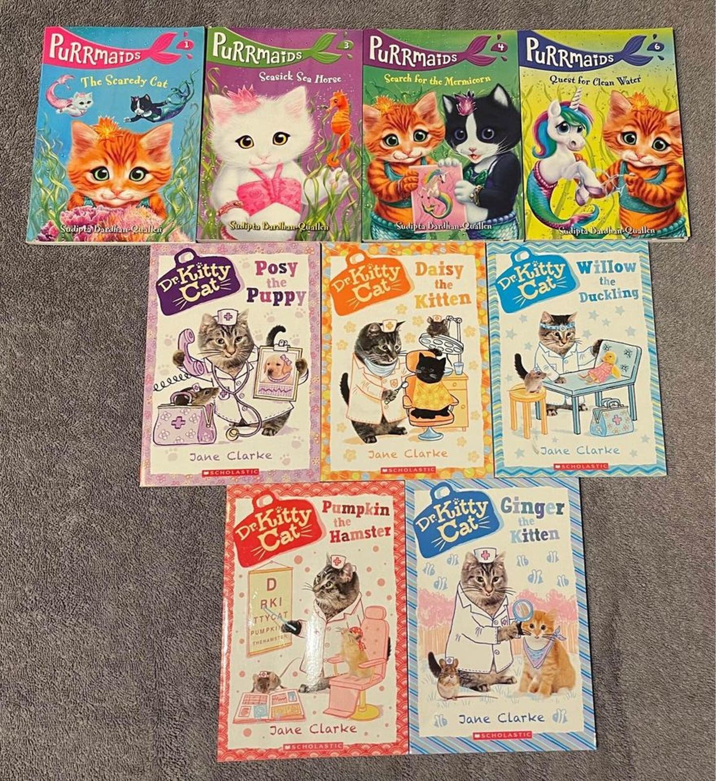 Dr Kitty Cat and Purrmaids 8 Chapter Books - Etsy