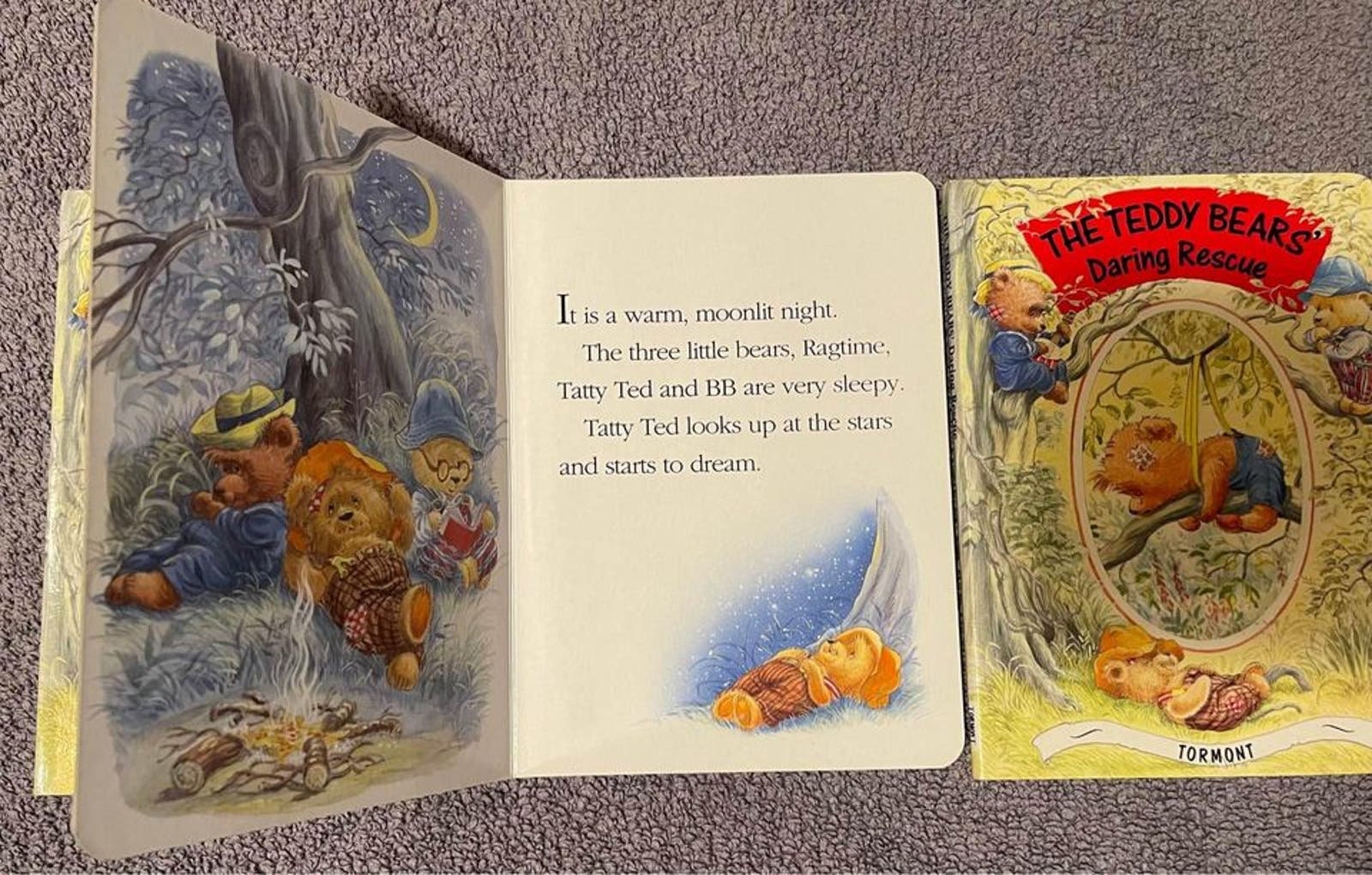 The Teddy Bears Have a Dream Dancing Lesson Daring Rescue Tormont Board ...