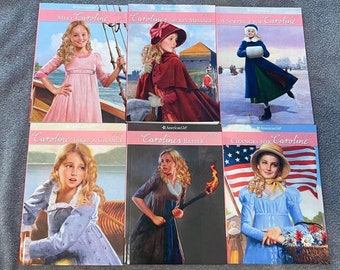 RARE COMPLETE American Girl Caroline Green Work Outfit in Box Dress ...