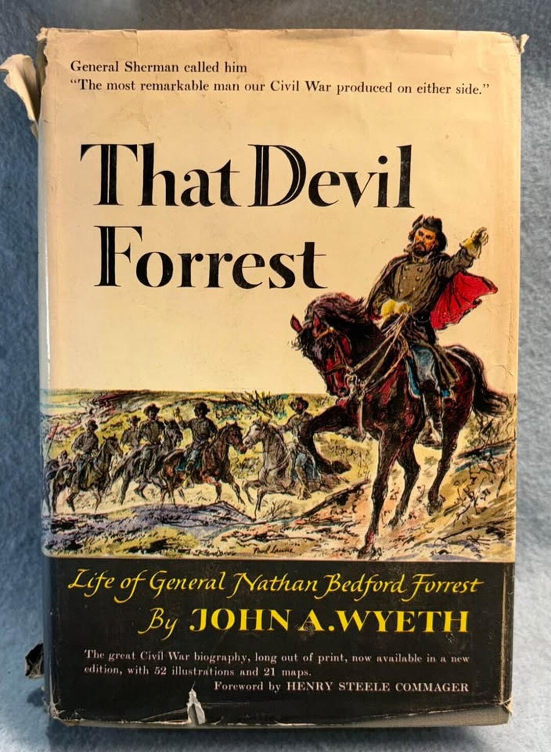 1959 Civil War History Book That Devil Forrest: Nathan Bedford Forrest ...