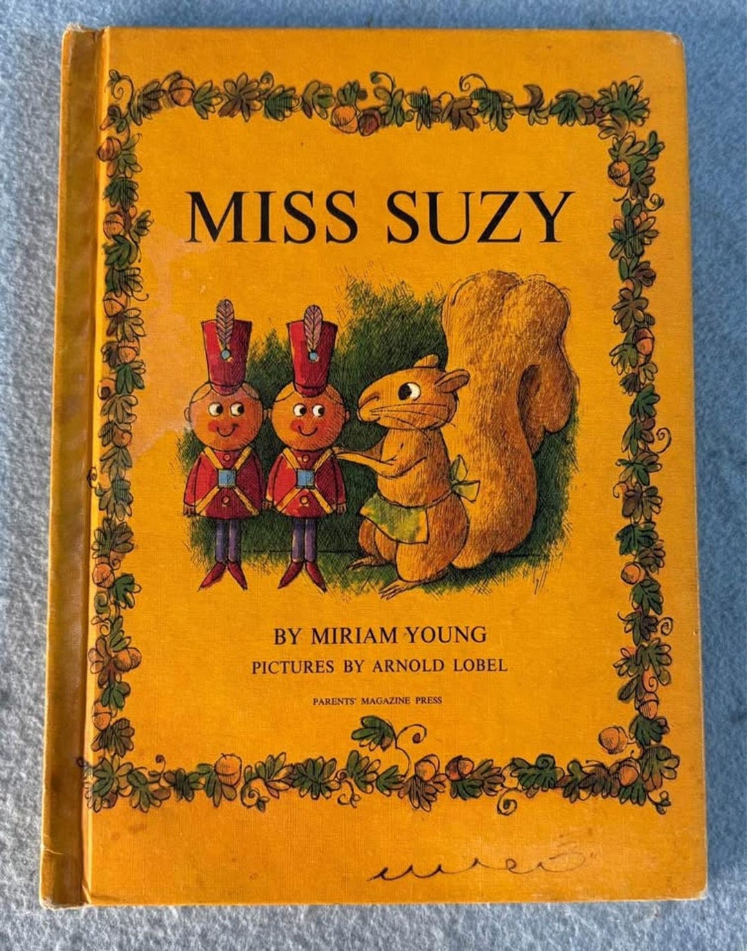 Vintage Miss Suzy 1964 Miriam Young Arnold Lobel Hardcover Book Parents ...