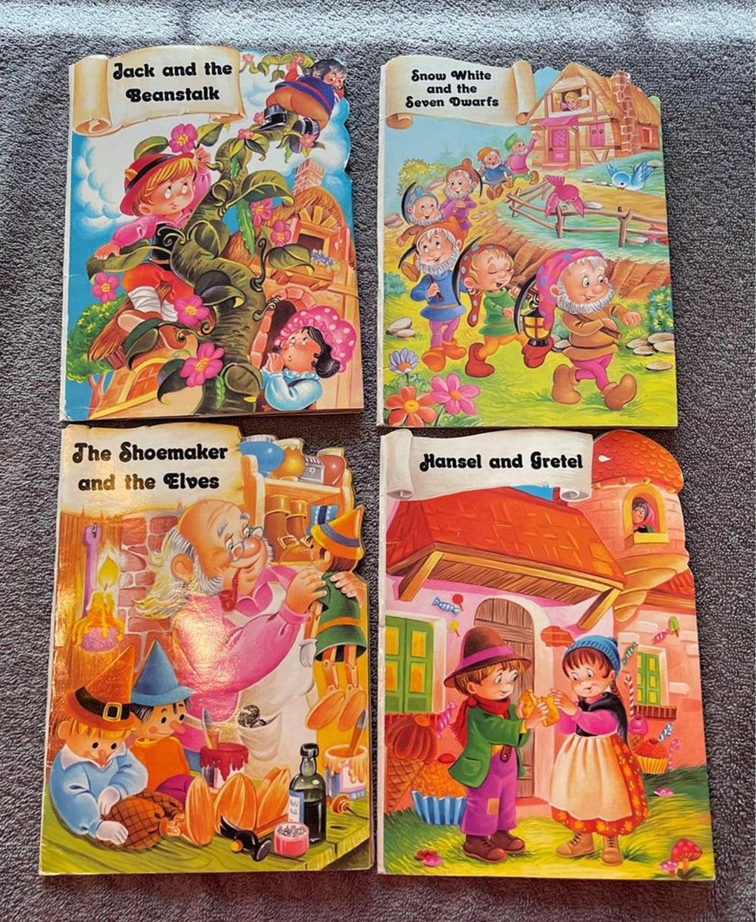 4 Vintage Collectable Children POP UPS Books Fairy Tales - Etsy