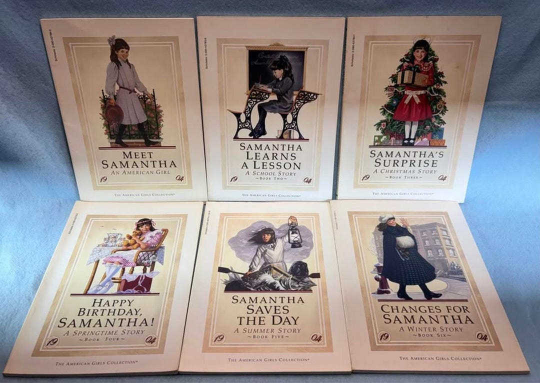 American Girl SAMANTHA Scholastic Book Set Vintage - Etsy