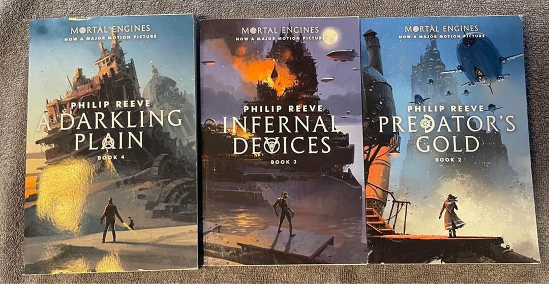 Normal Engines Philip Reeve Predators Gold Infernal Devices Darkling ...