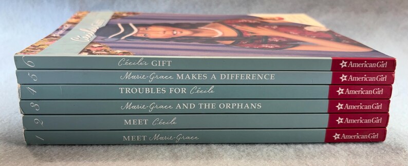 Marie Grace & Cecile American Girl Book Set - Etsy