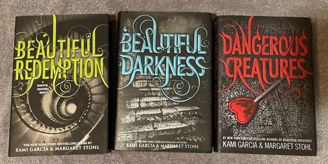 Dangerous Creatures Darkness Redemption Garcia 3 Hardcover Books - Etsy