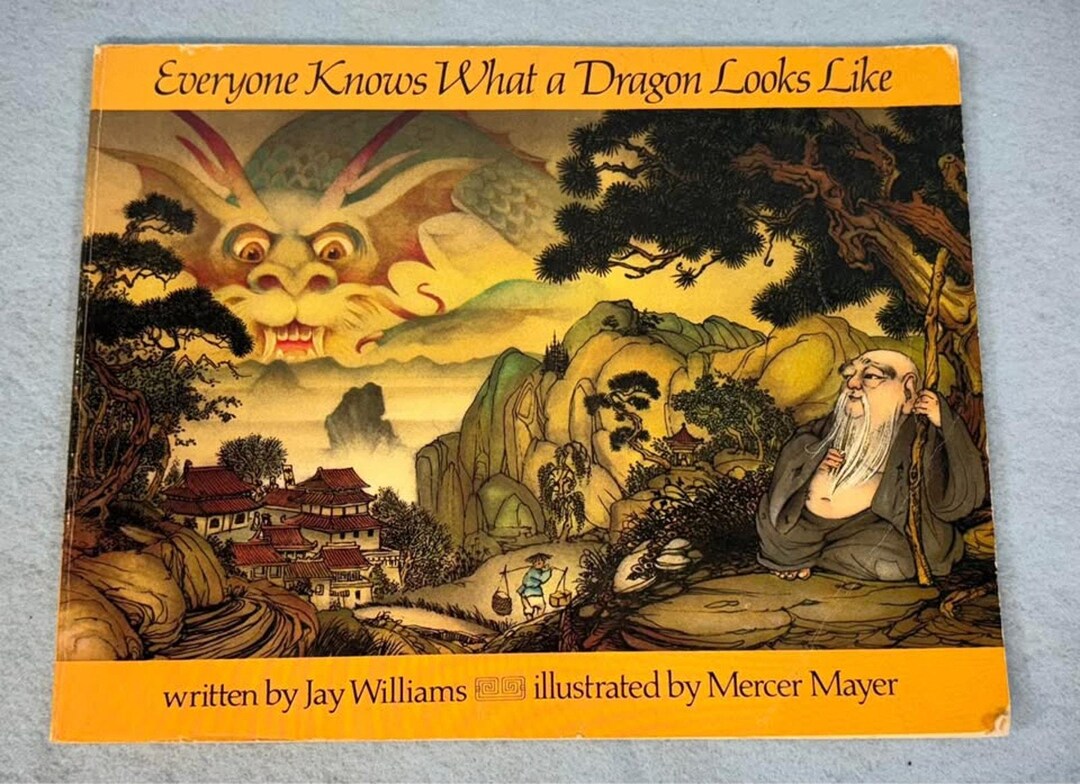 Everyone Knows What A Dragon Looks Like 1976 Vintage Paperback Mercer ...