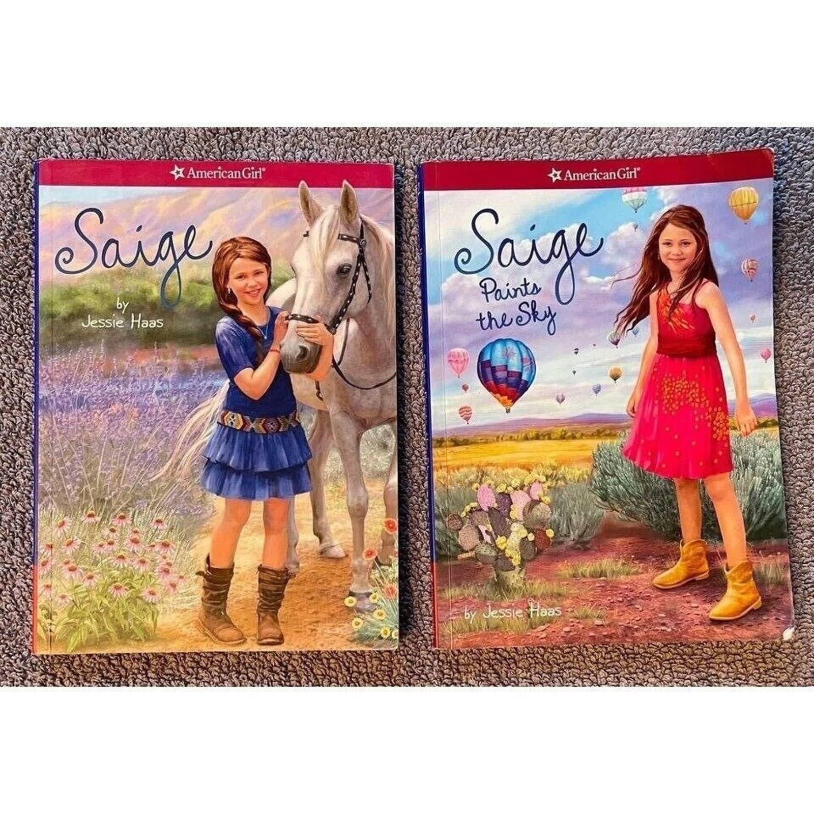 An American Girl Saige Paints The Sky