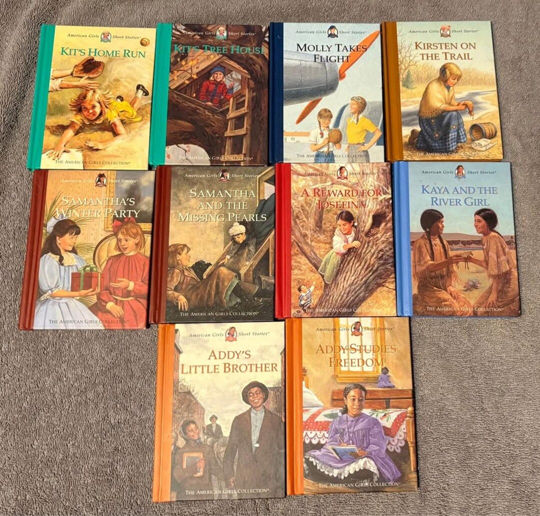 American Girl Short Stories Molly Samantha Kirsten Addy Josefina Kit 10 ...