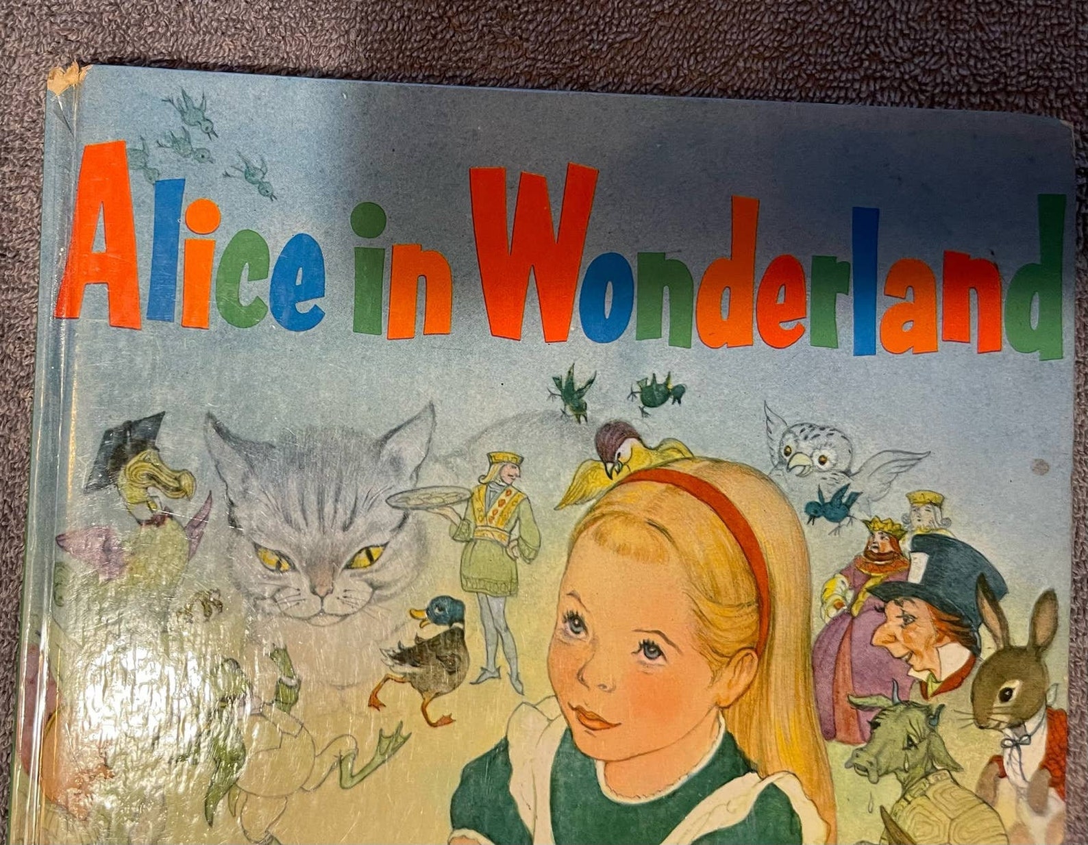 Dandelion Library Alice in Wonderland Book 1955 - Etsy