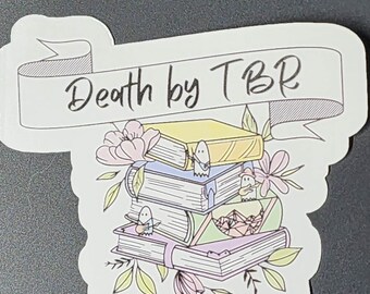 Bookshelf Sticker Bookish Sticker Book Vinyl Sticker Book Design ...