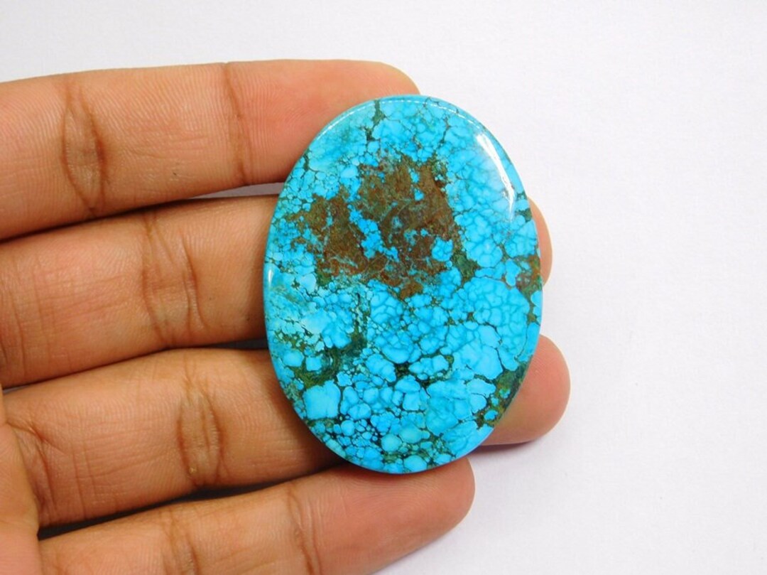 Top Quality Blue Turquoise Gemstone Blue Turquoise Cabochon Blue ...