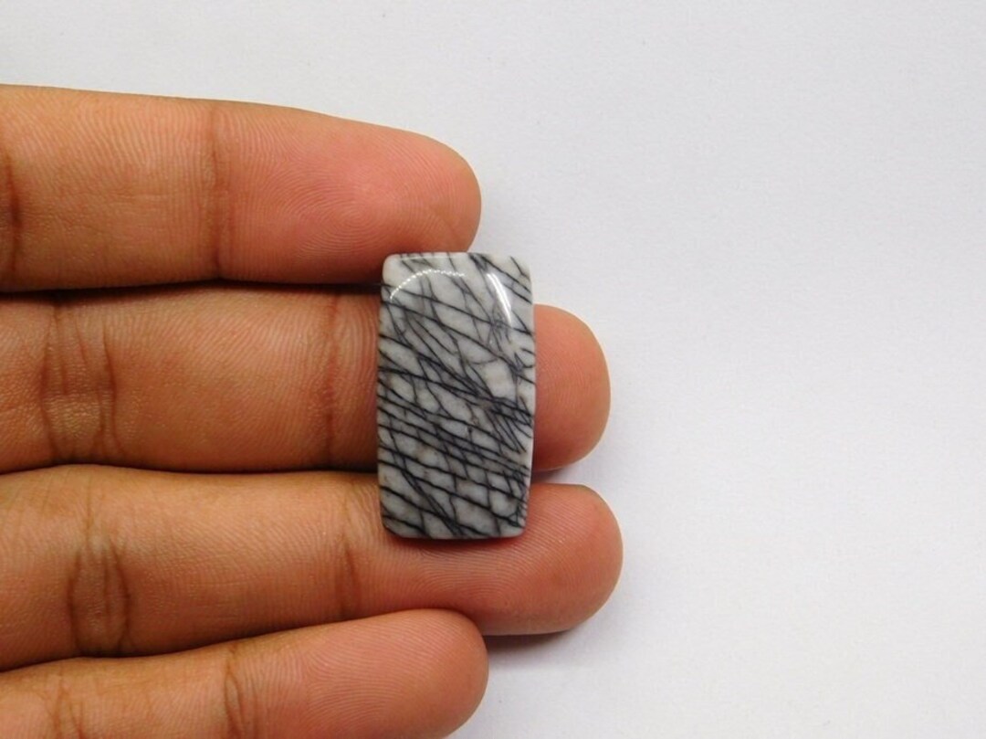 Spider Stone Jasper Cabochon, Spider Web Jasper, Spider Web Stone ...