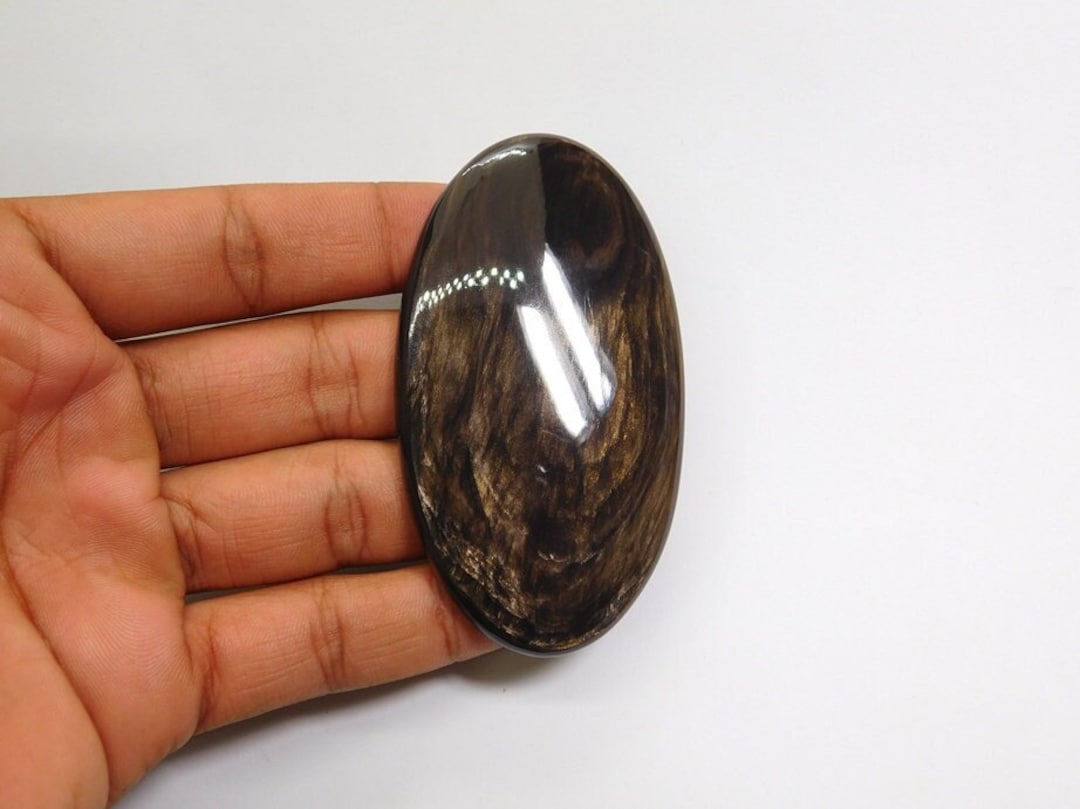 Copper Sheen Obsidian Cabochons,copper Obsidian Gemstone,natural Copper ...