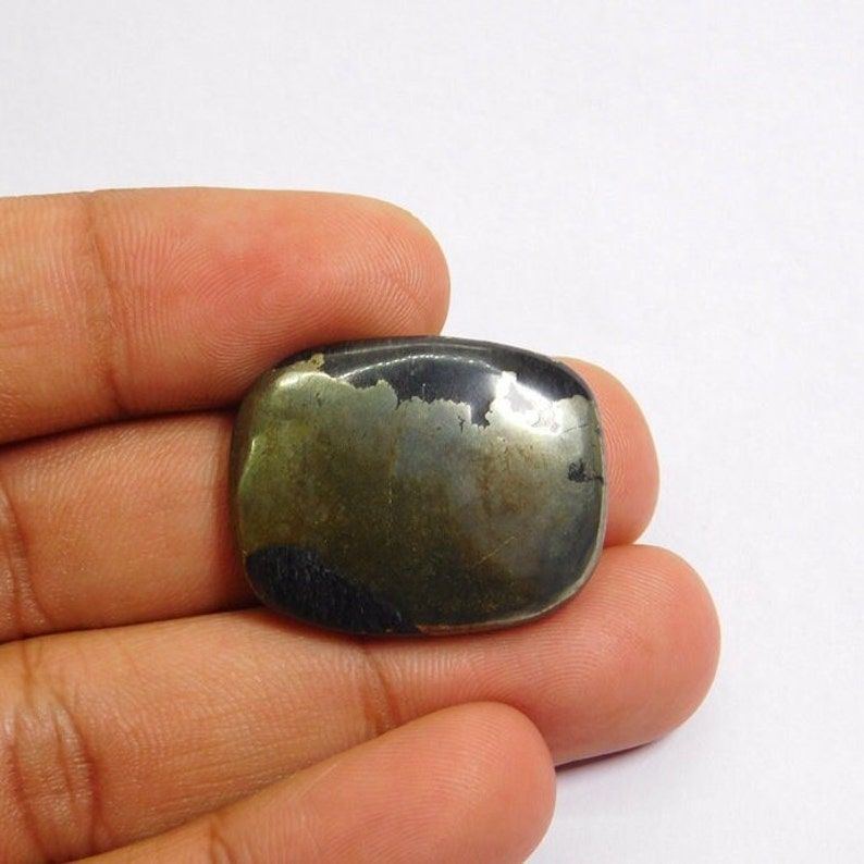 Apache Gold Gemstone Flat Back Apache Gold Gemstone Size 30X22 Mm ...