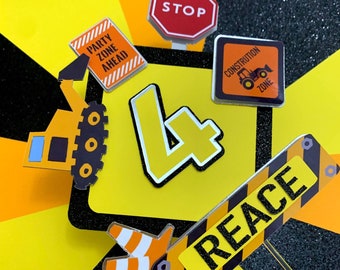 Jcb Cake Topper - Etsy UK