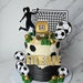 Personalised Girls Football Cake Toppers, Football Cake Decorations ...