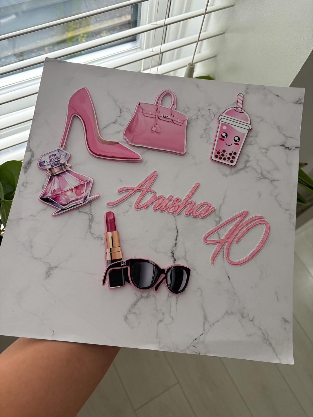 Woman's Designer Cake Topper, Make-up Cake Topper, Teenager Cake Topper ...