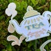 Teapot Cake Topper Tea Party Cake Decorations Afternoon Tea - Etsy