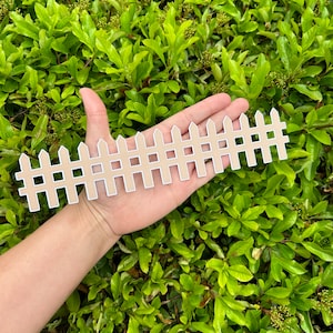 Fence Cake Charm, Barn Farm Cake Topper, Picket Fence Cake Decorations ...