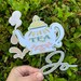 Teapot Cake Topper Tea Party Cake Decorations Afternoon Tea - Etsy