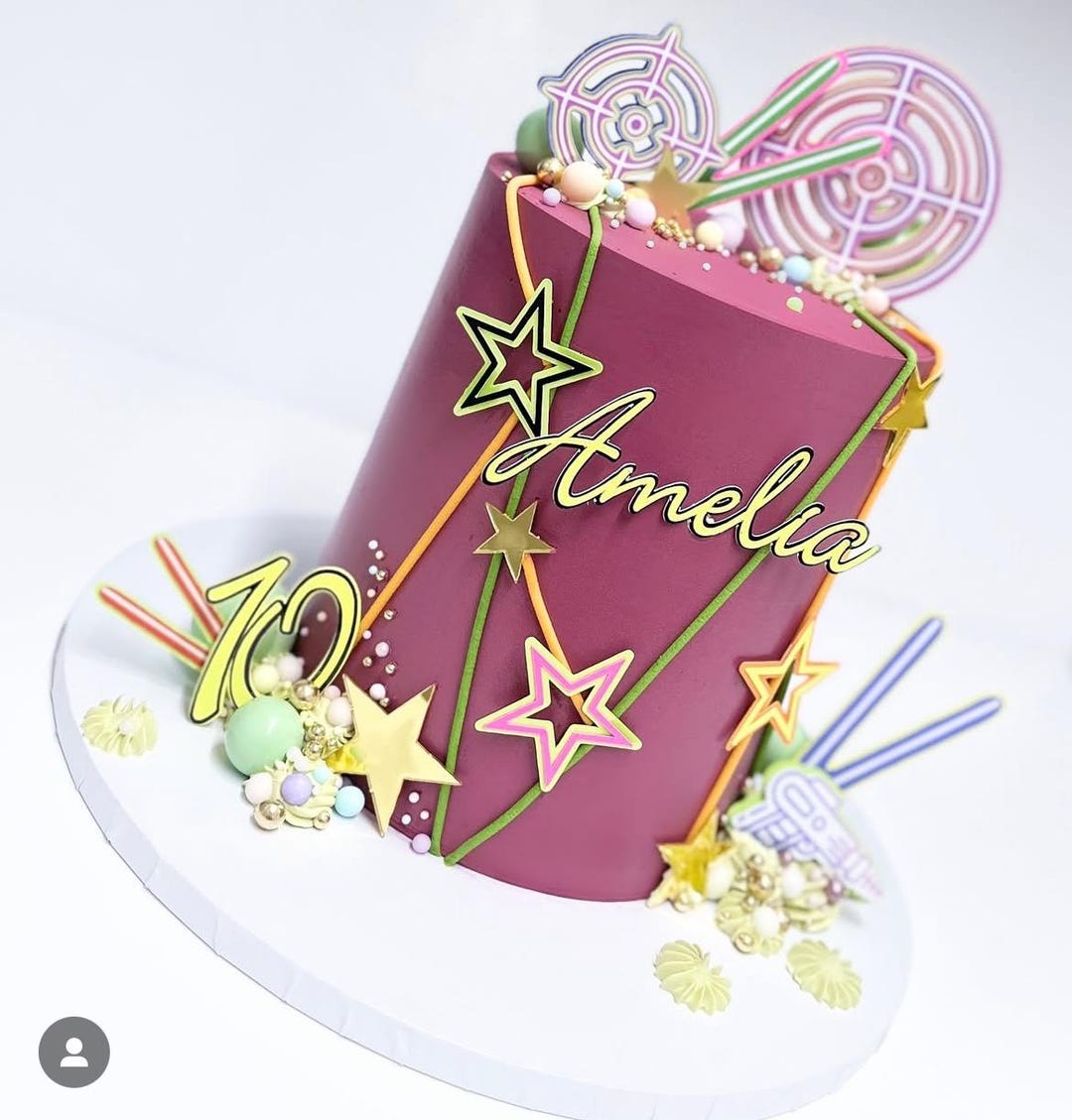 Laser Tag Cake Topper, Girl Laser Tag Cake Topper, Laser Tag Cake ...