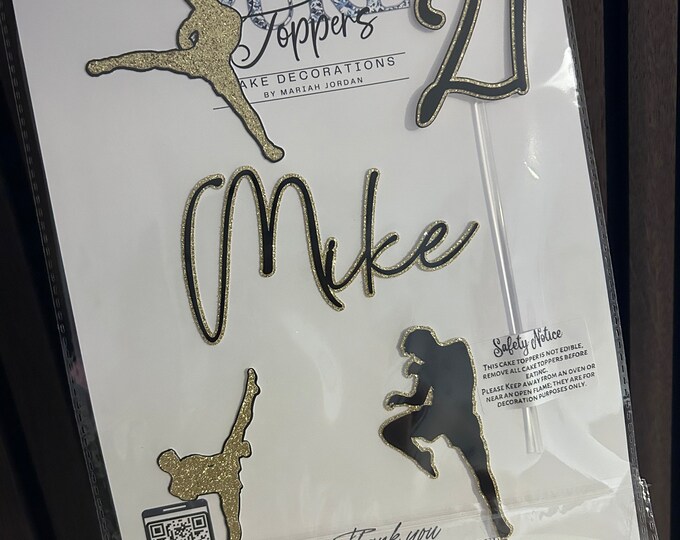 Kickboxing 100 Cake Topper - Etsy