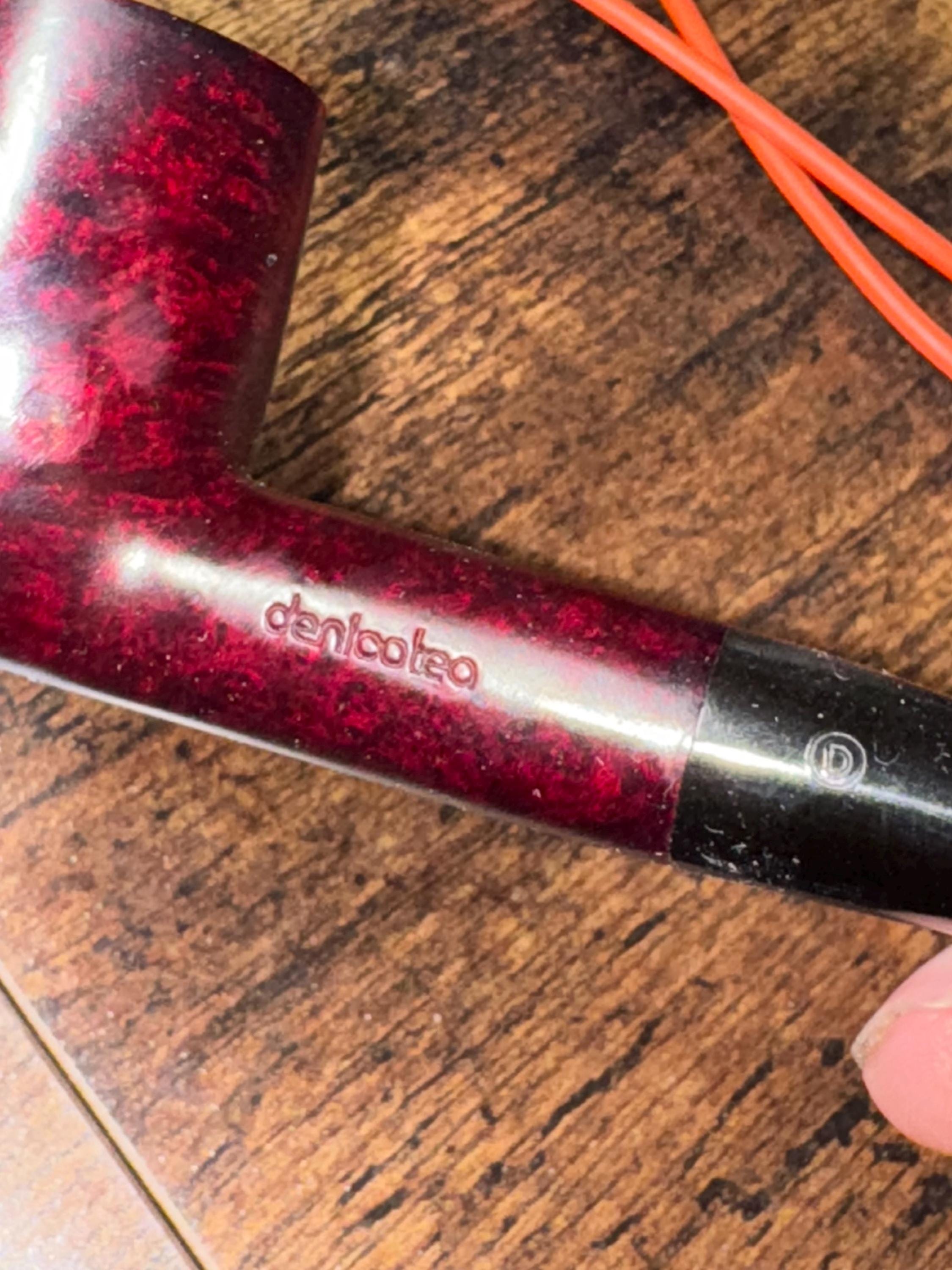 RESTORED Denicotea 9MM Estate Tobacco Smoking Pipe - Etsy