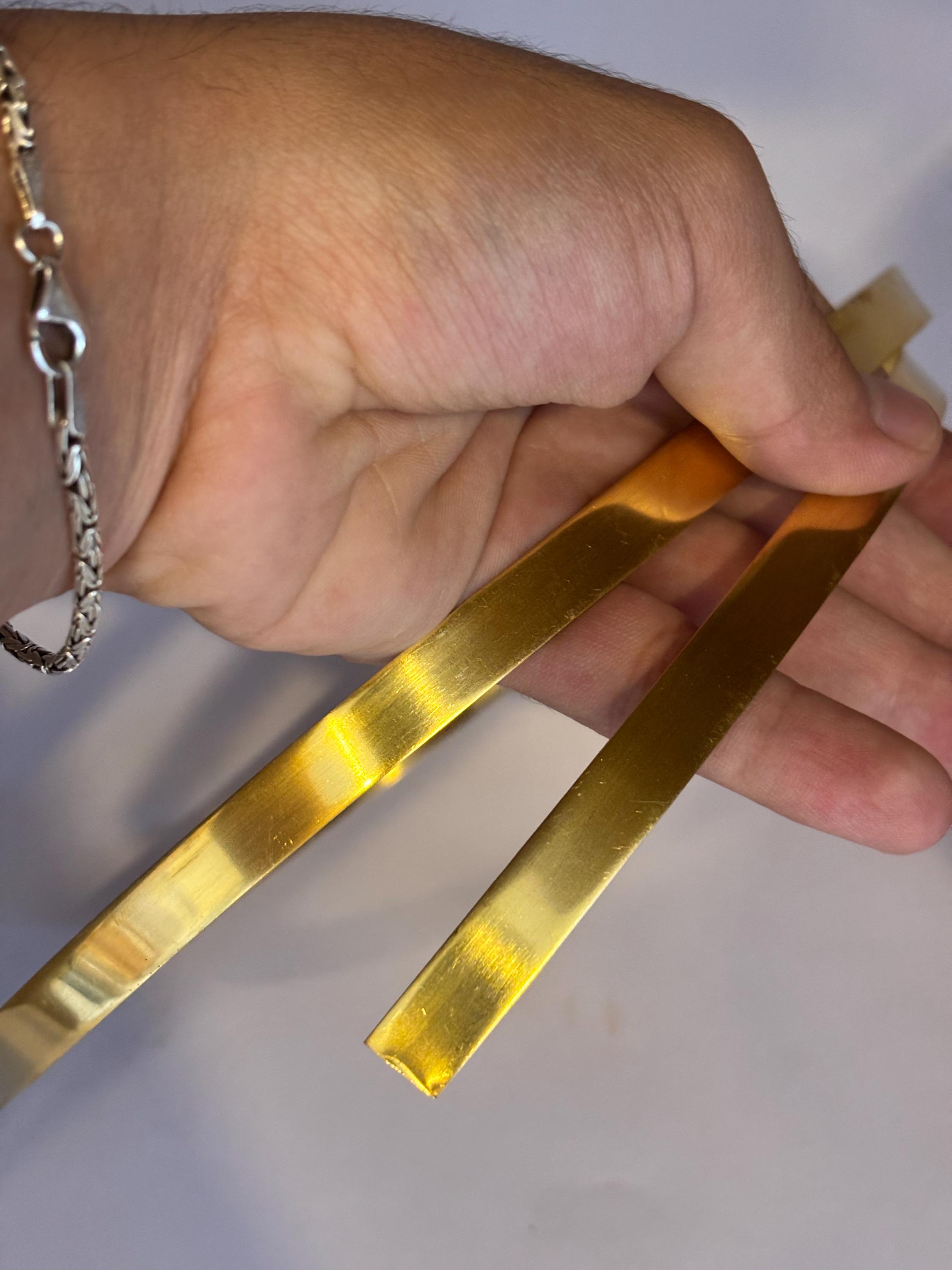 Brass Strip Sheet 0.3mm 1x100cm | Thin Metal Strip for Crafts & Model ...