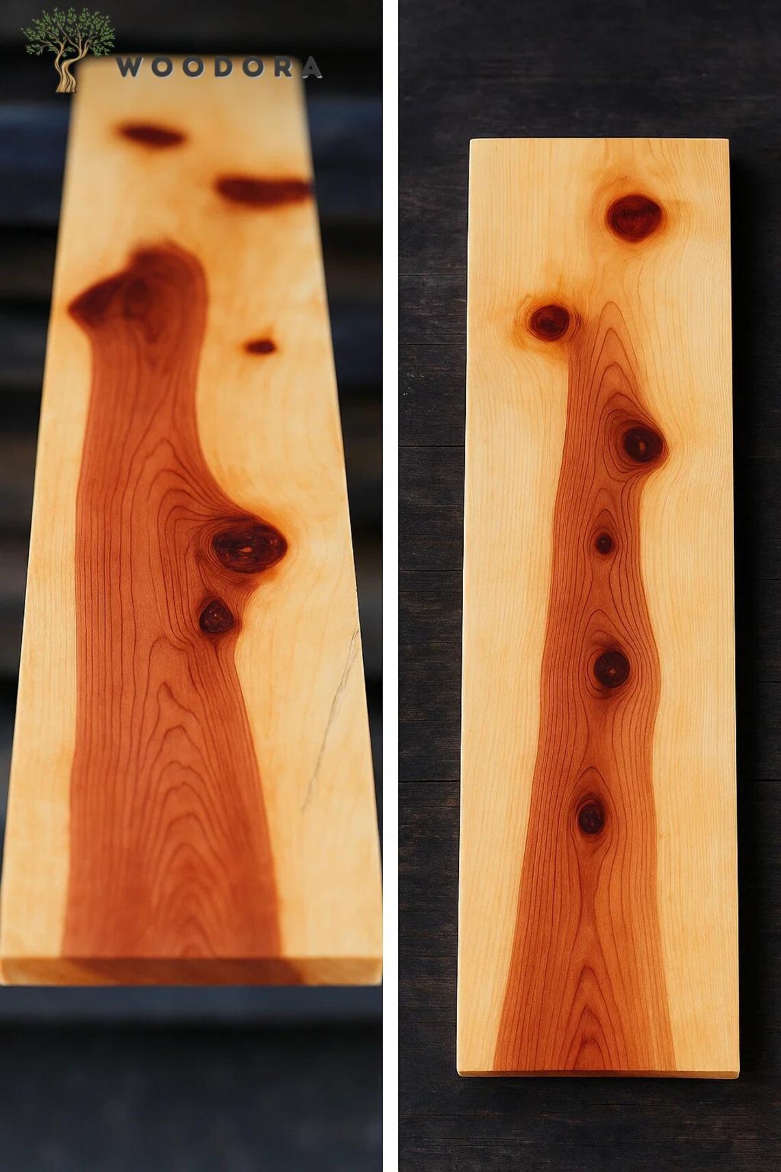 Juniper Wood Plank: Raw Lumber for Woodworking, Custom Cut - Etsy