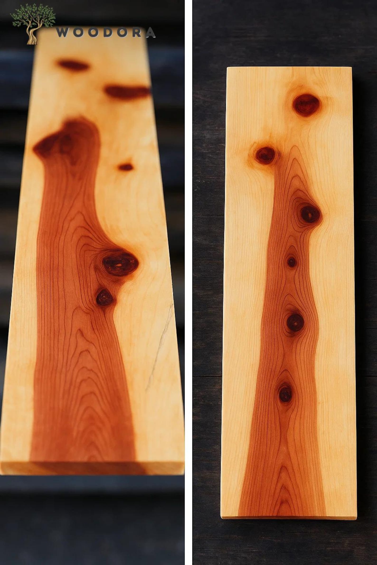 Juniper Wood Plank: Raw Lumber for Woodworking, Custom Cut - Etsy