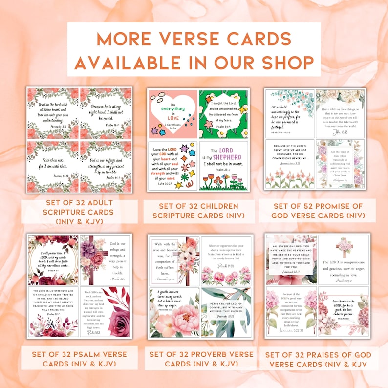 Spanish Bible Verse Cards for Evangelism, Reina-valera 1960 & NVI ...