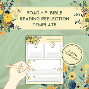 Bible Reading Reflection Printable, Reflection Notes, Church Notes ...