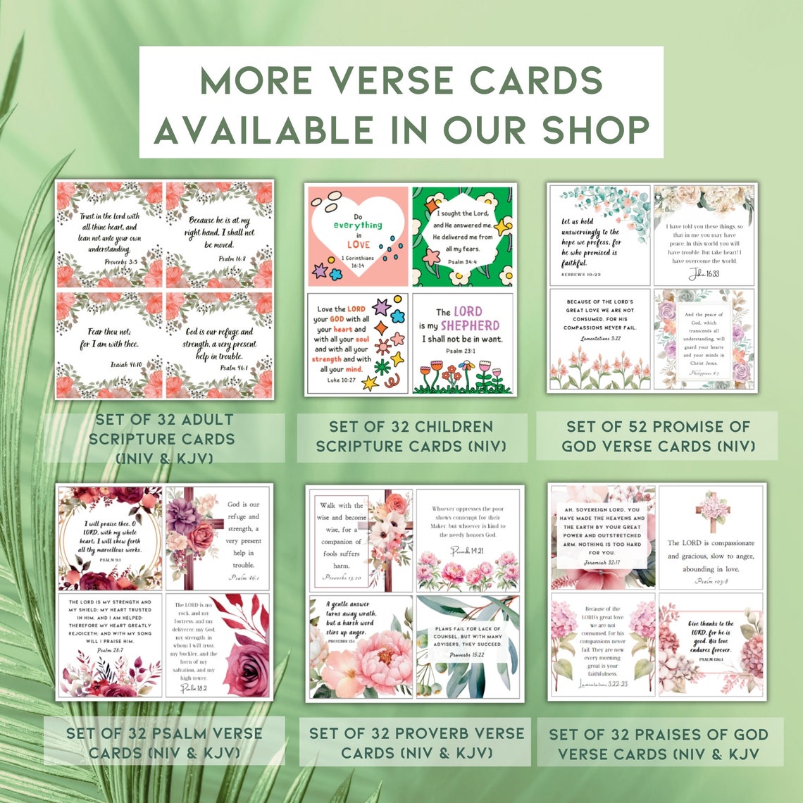 Spanish Bible Verse Cards on Nature and God's Creation, Reina-valera ...