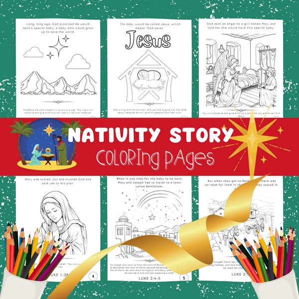 Christian Coloring - Etsy