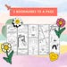 Spanish Biblical Affirmation Coloring Bookmarks for Kids (digital ...