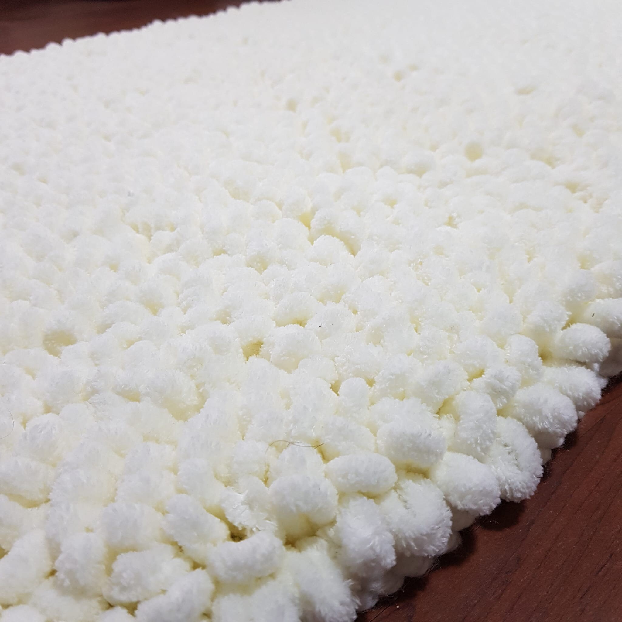 White Carpet Rug Small Handwoven for Bedroom, Living Room, Kids Room ...