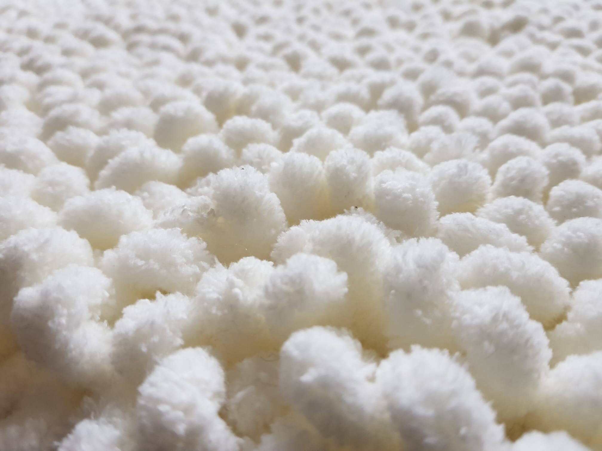 White Carpet Rug Small Handwoven for Bedroom, Living Room, Kids Room ...
