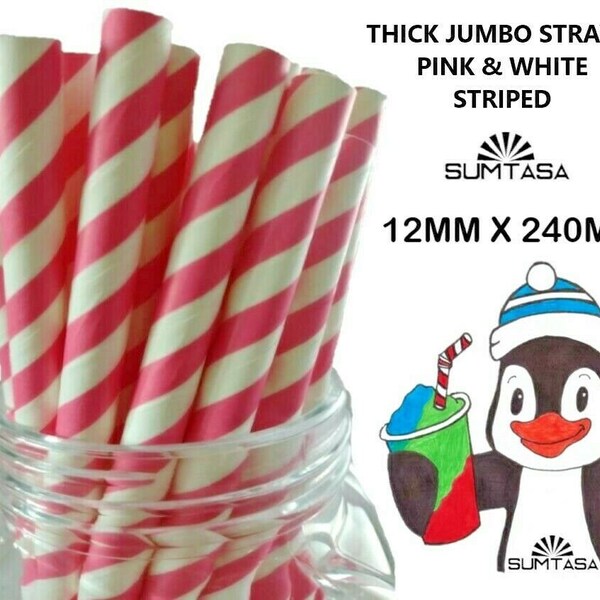 Striped Straws - Etsy