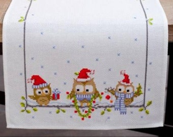 Owl Table Runner Pattern - Etsy