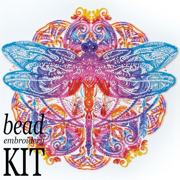 Dragonfly Embroidery Kit - Etsy